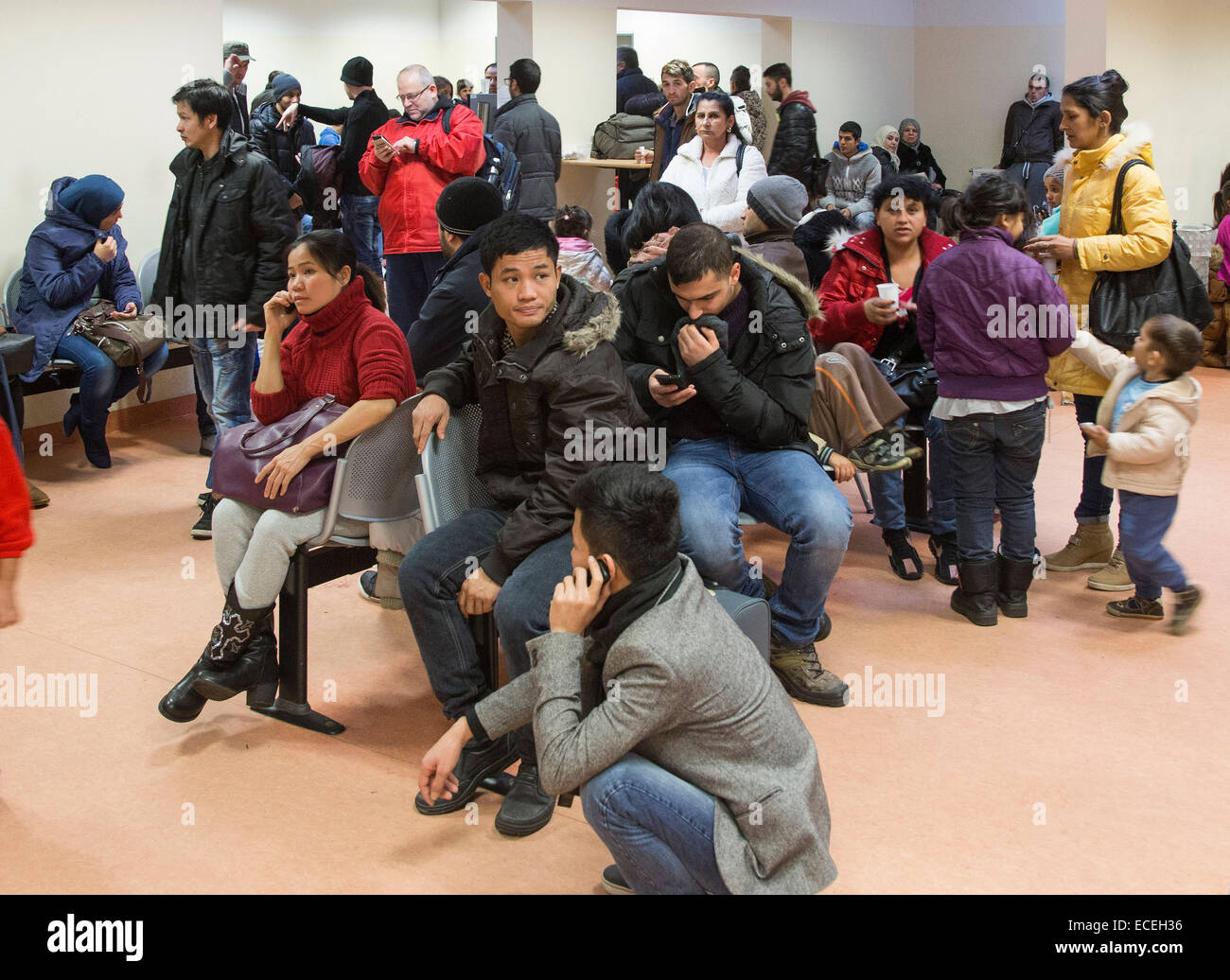 Central reception asylum seekers hi-res stock photography and images ...