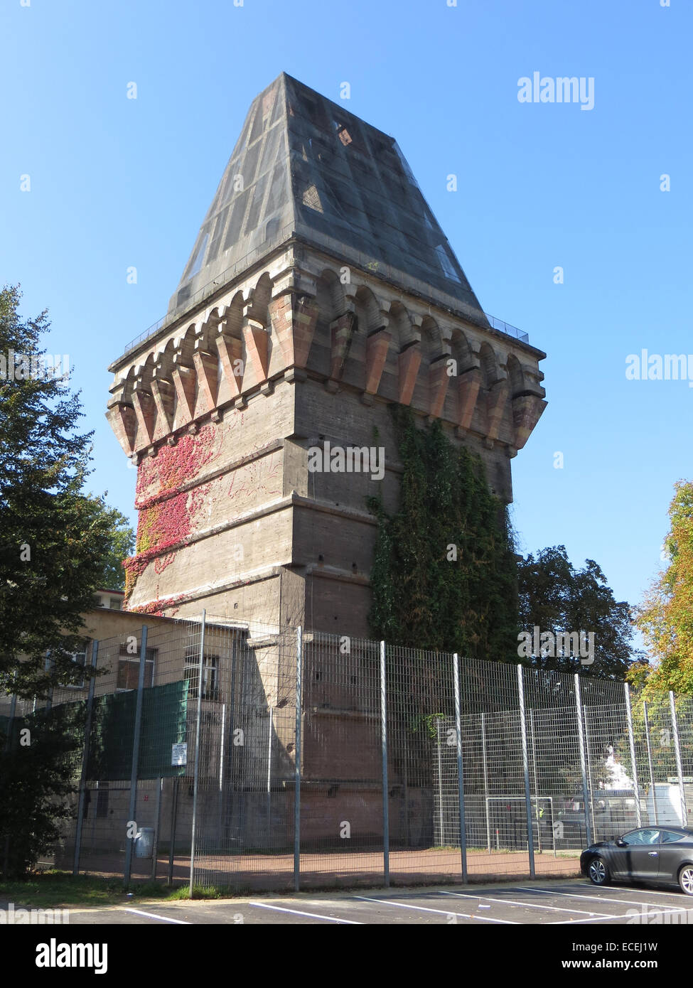 Overhead bin of Trier October 2014 Stock Photo - Alamy