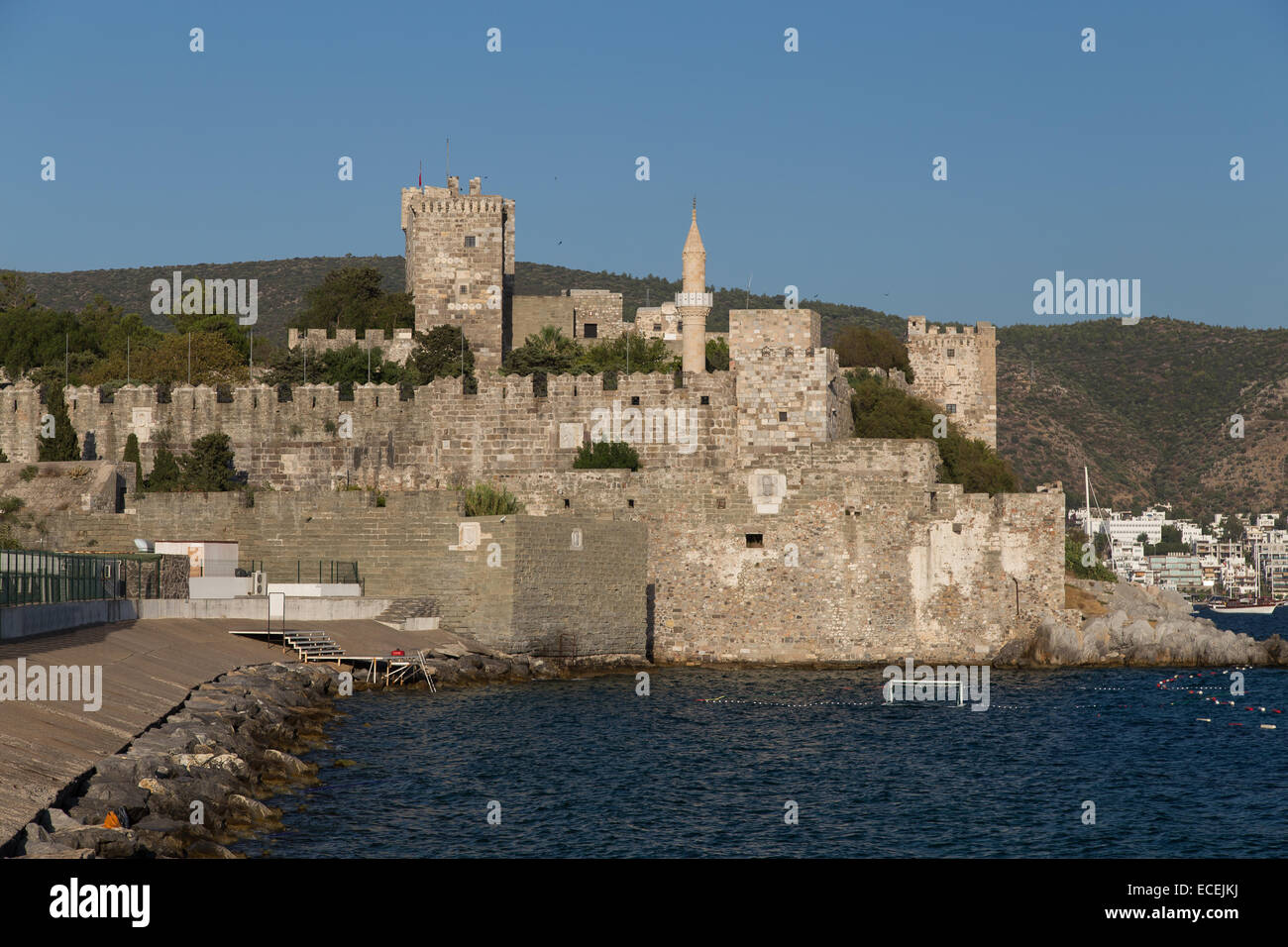 Bodrum Castle Aegean Coast Turkey Stock Photo - Alamy