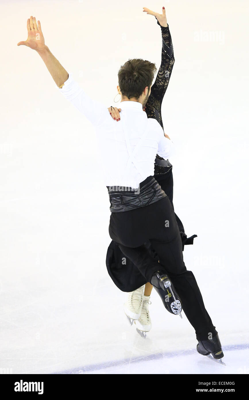 Barcelona, Spain. 12th Dec, 2014. Gabriella Papadakis and Guillaume ...