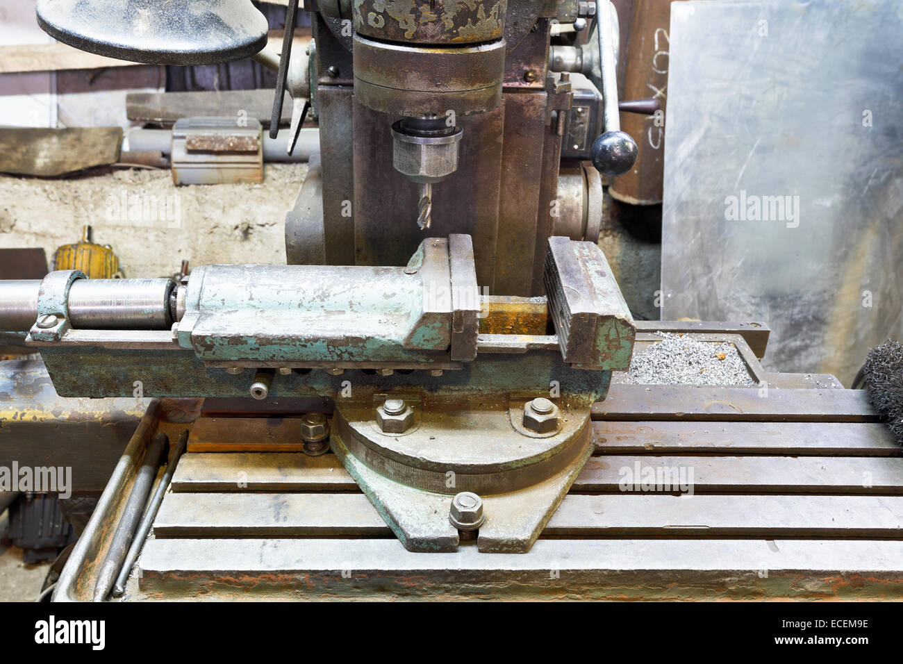 Boring And Milling Machine High Resolution Stock Photography and Images ...