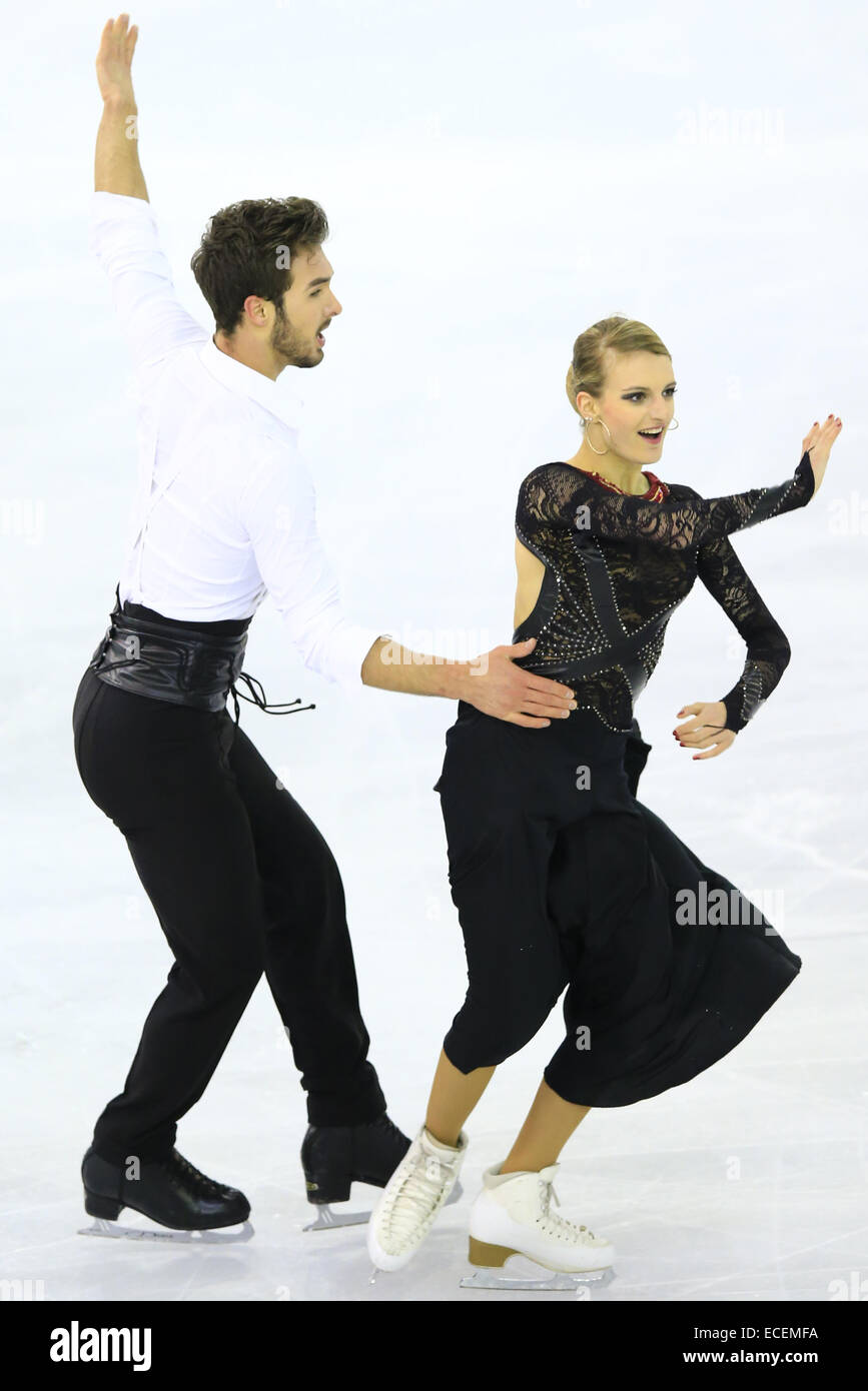Barcelona, Spain. 12th Dec, 2014. Gabriella Papadakis and Guillaume ...