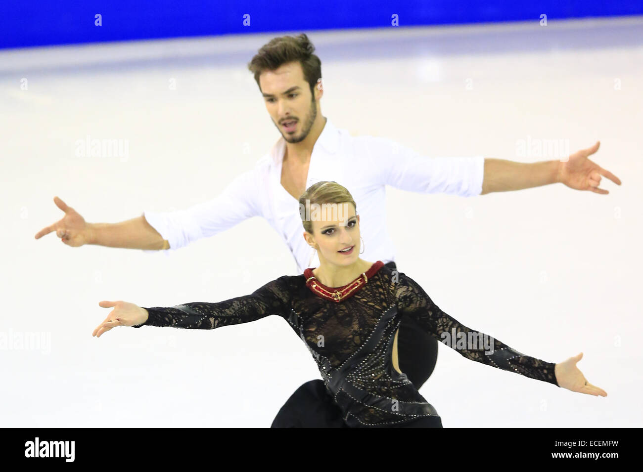 Barcelona, Spain. 12th Dec, 2014. Gabriella Papadakis and Guillaume ...