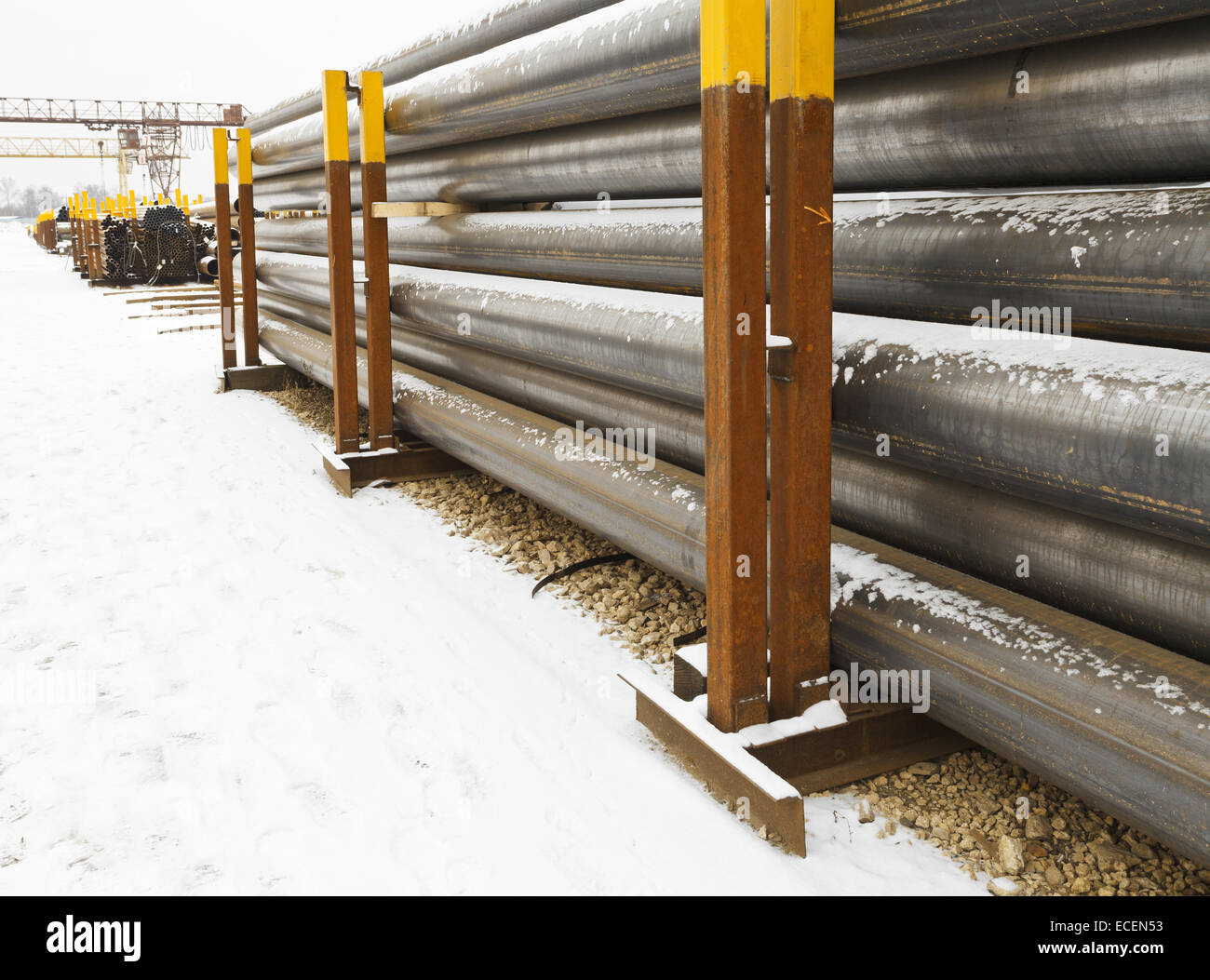 Storing pipes hi-res stock photography and images - Alamy