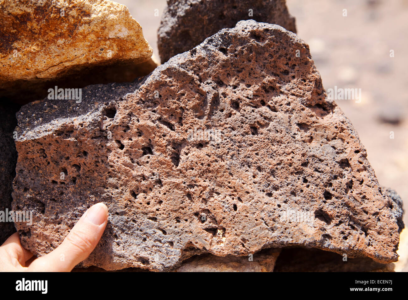 Lava vesicles hi-res stock photography and images - Alamy
