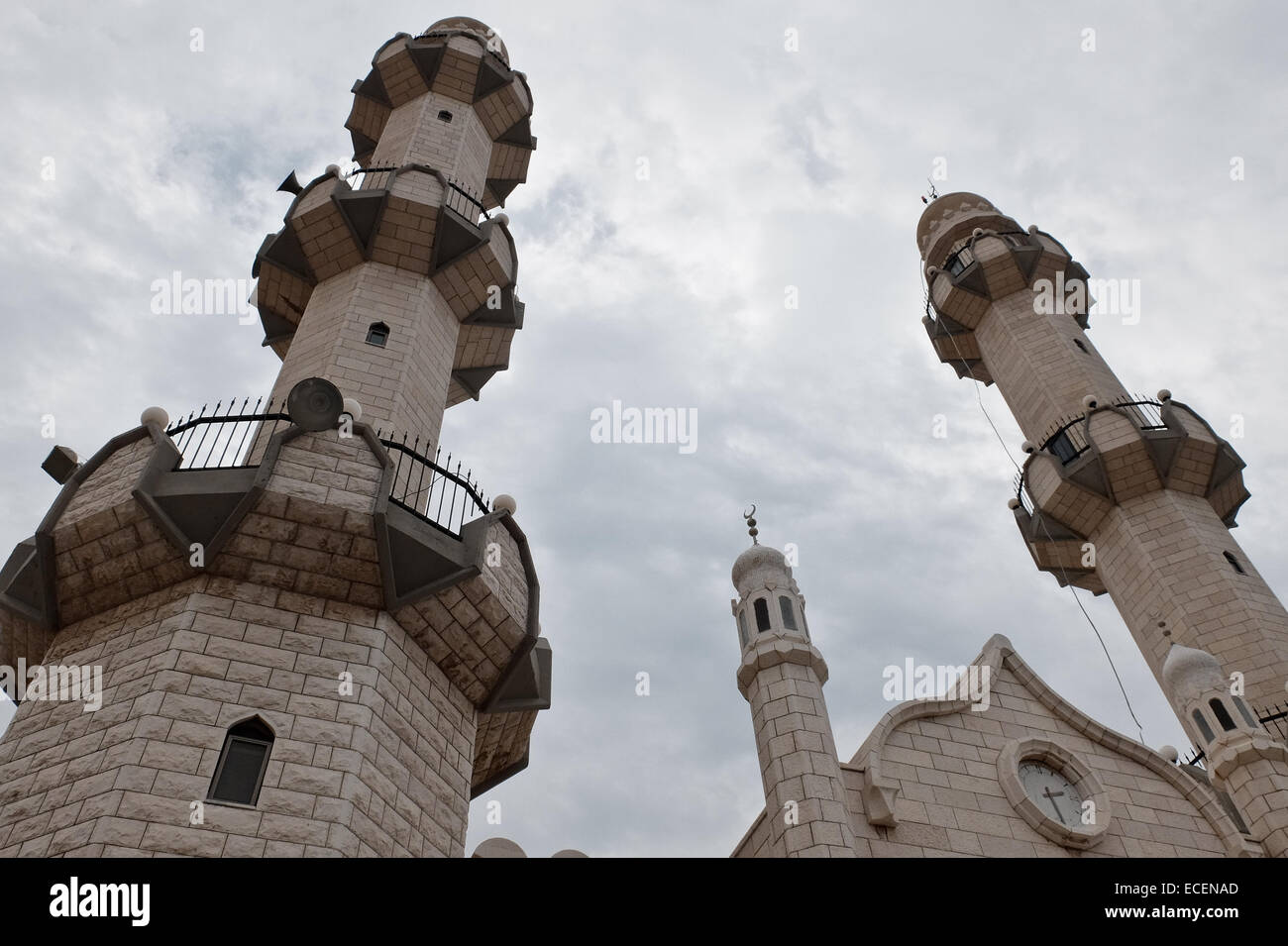 Haifa, Israel. 12th December, 2014. The Ahmadi Muslim community mosque ...