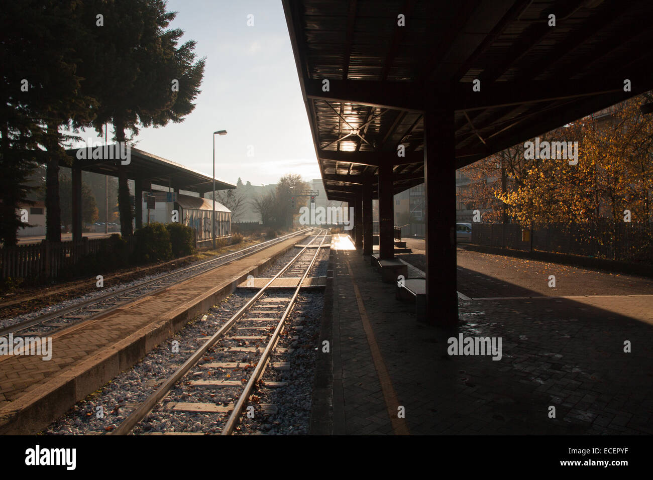 Golden hour journey hi-res stock photography and images - Alamy