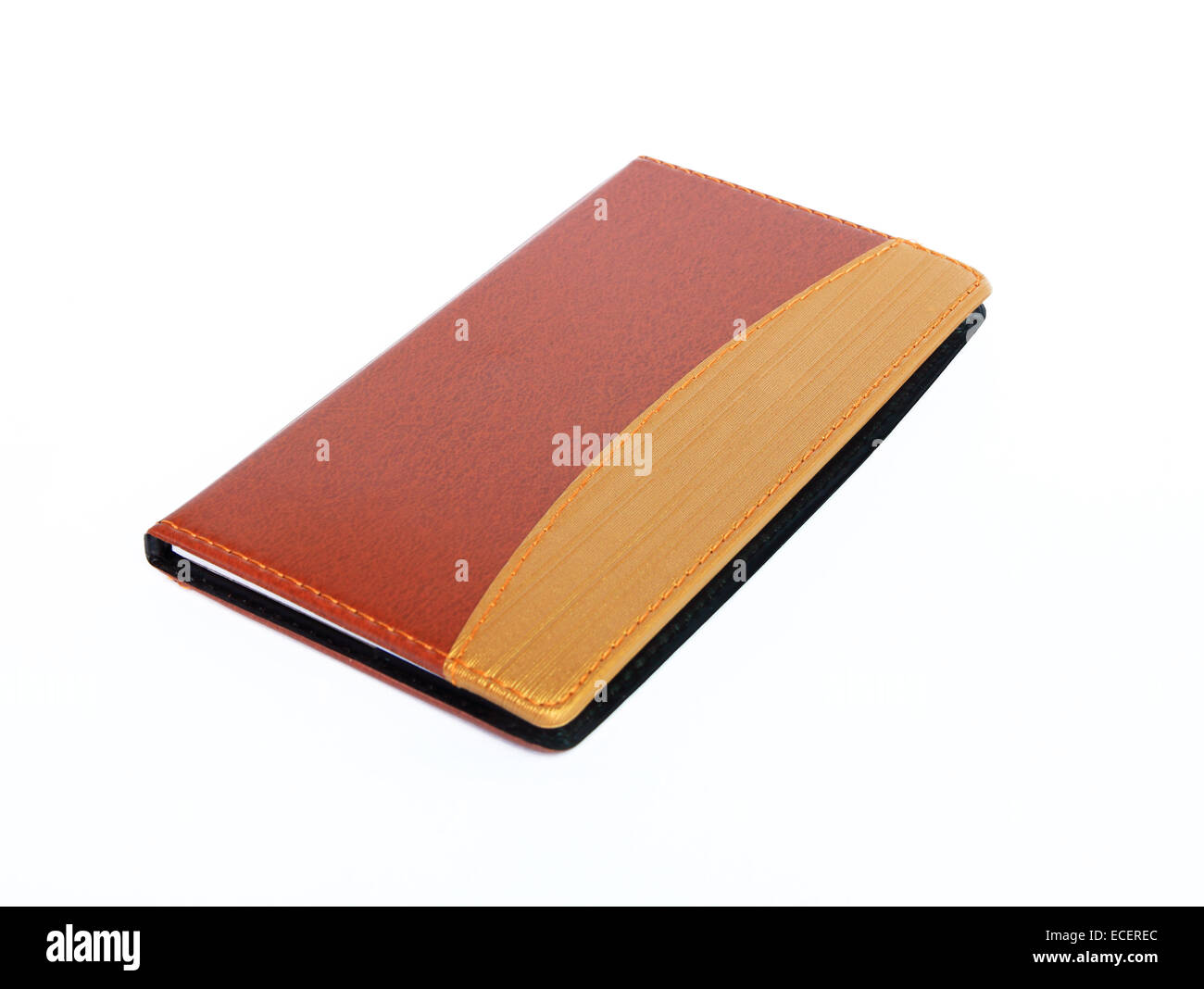 Diary Notebook isolated on white background Stock Photo - Alamy