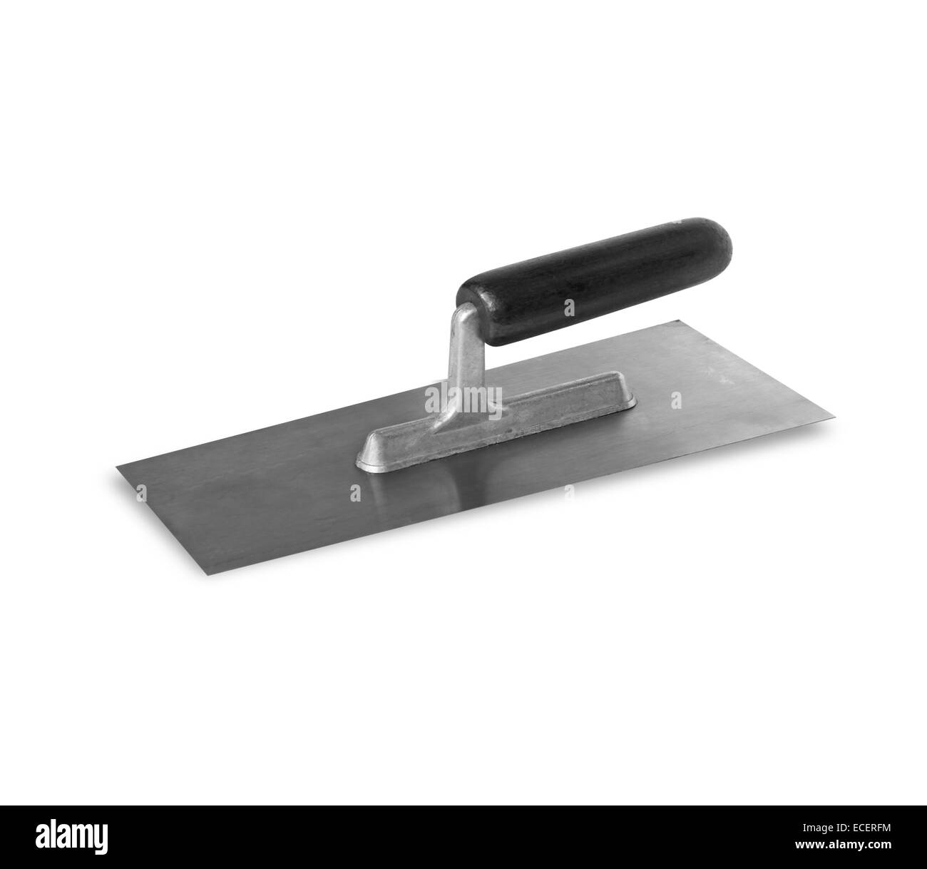 trowel isolated on white background. Application for a construction ...