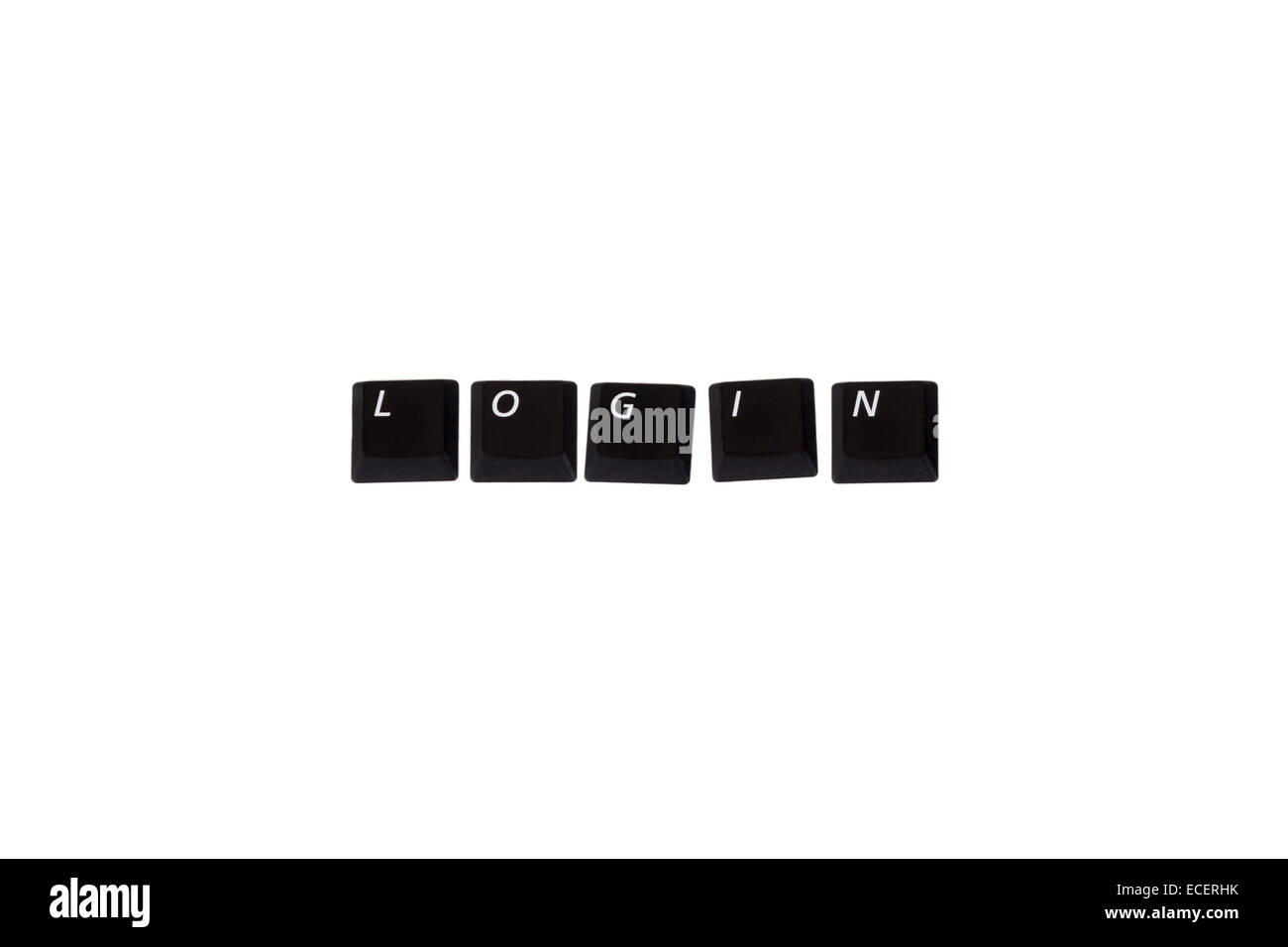 Computer password Cut Out Stock Images & Pictures - Alamy