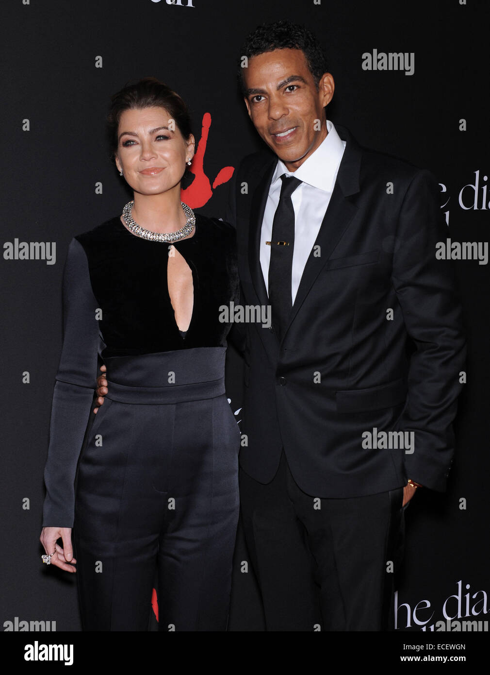 Beverly Hills, California, USA. 11th Dec, 2014. Ellen Pompeo & Chris ...