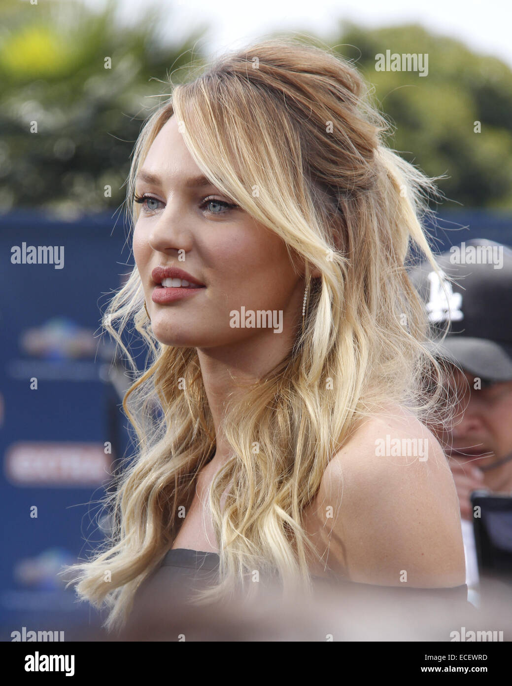 Celebrities appear for interview on Extra TV show at Universal City ...