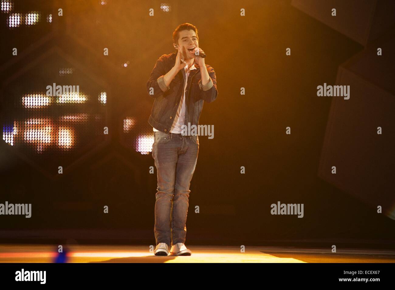 Madrid, Spain. 12th Dec, 2014. Anthony Ladao, Colton Rudloff, Eric ...