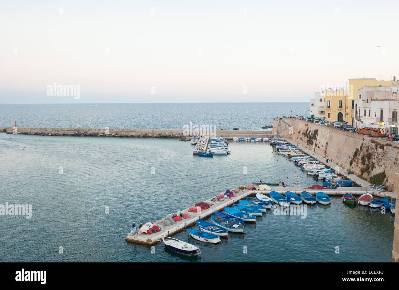 Gallipoli harbour italy hi-res stock photography and images - Alamy