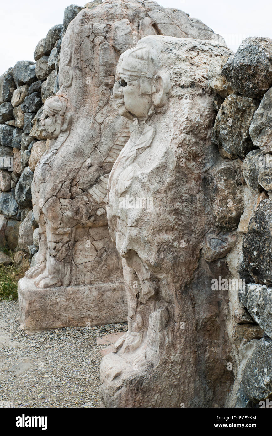 Ancient Hattusa, Turkey, Asia Stock Photo - Alamy