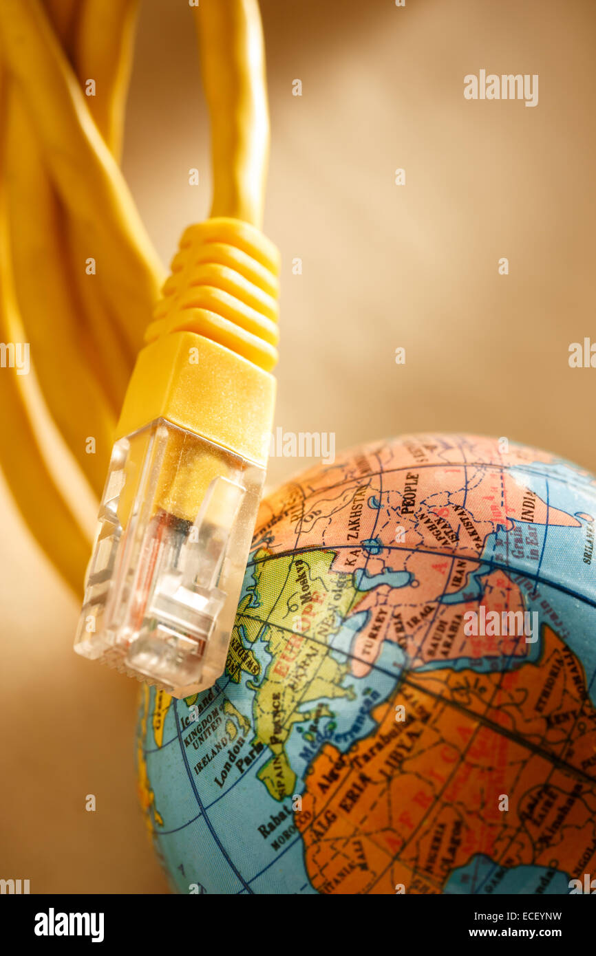 Map of cable hi-res stock photography and images - Alamy
