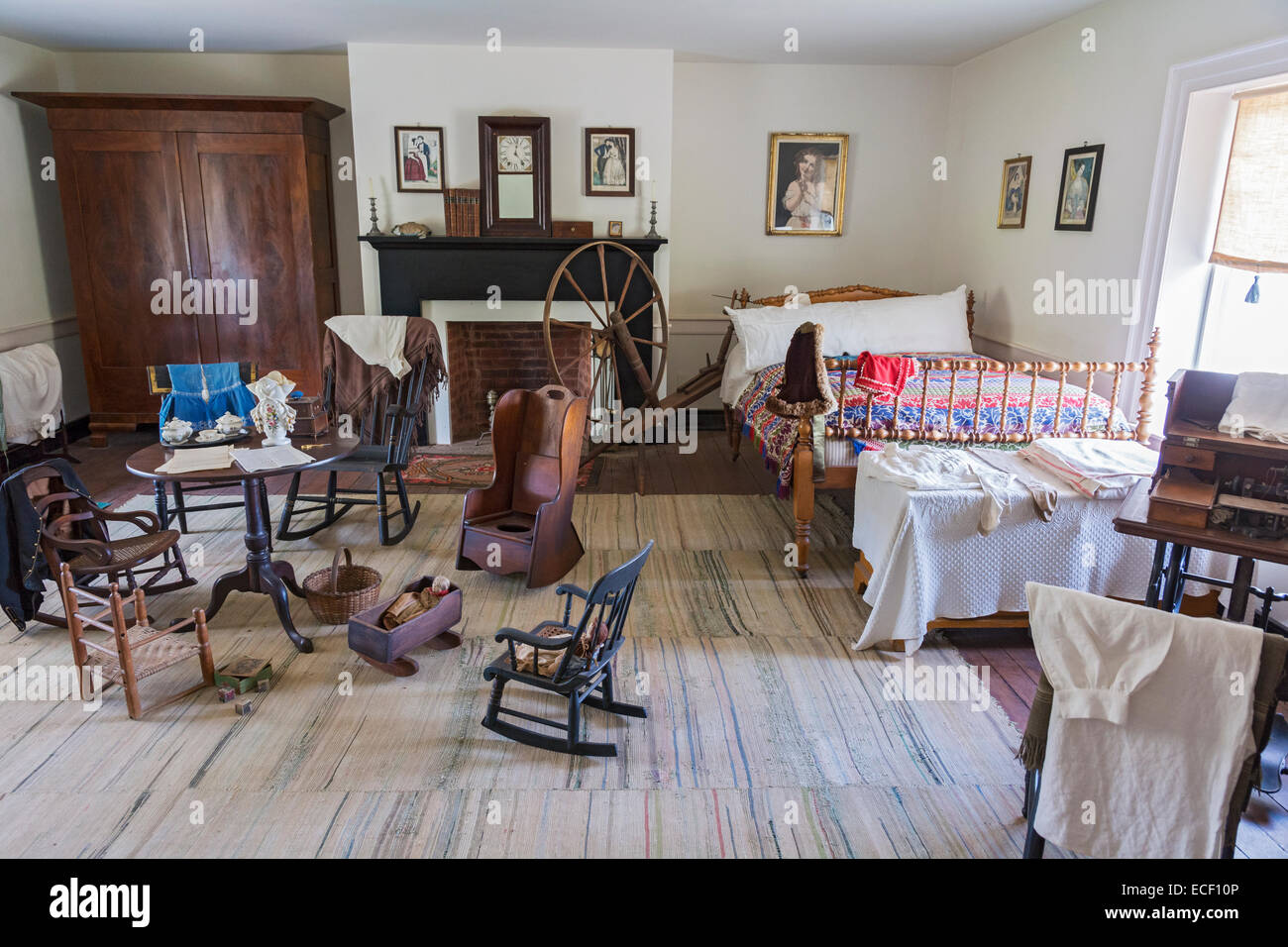Virginia, Appomattox Court House National Historical Park, McLean House ...