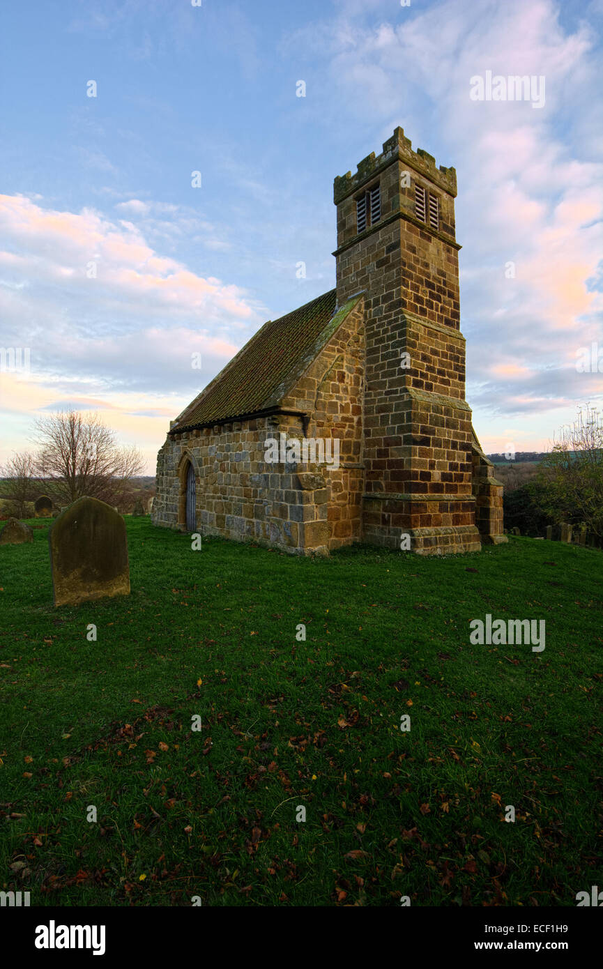St Andrews Church, at Upleatham, Redcar and Cleveland Stock Photo - Alamy