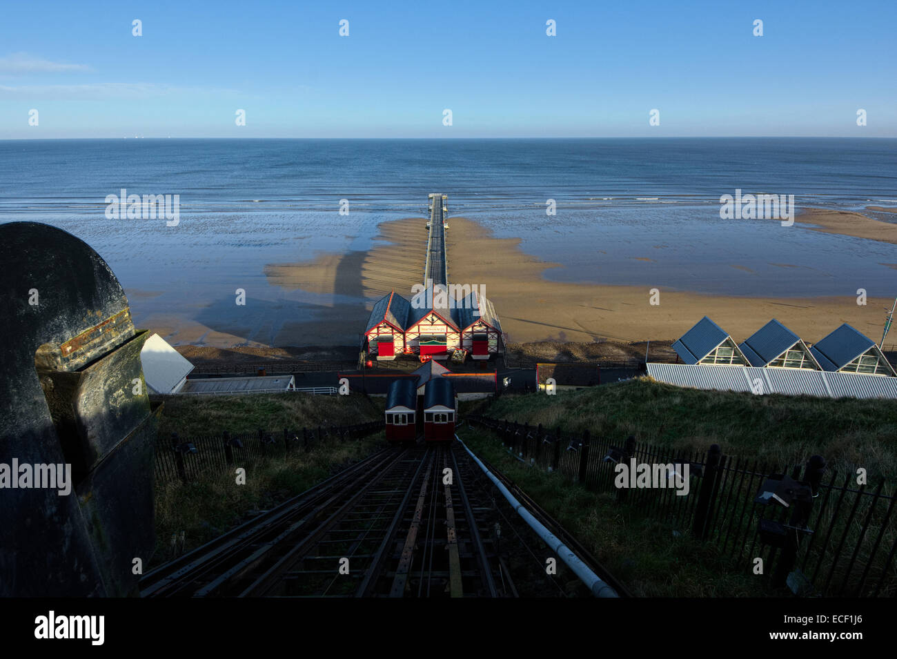 Saltburn pier surfers hi-res stock photography and images - Alamy