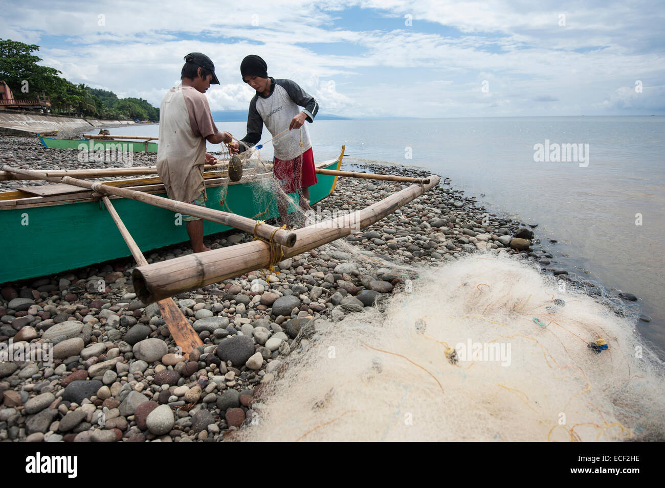 Philippines fishermen hi-res stock photography and images - Alamy