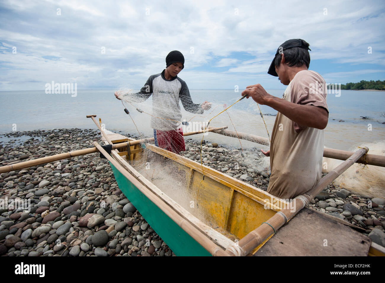 Philippines fishermen hi-res stock photography and images - Alamy
