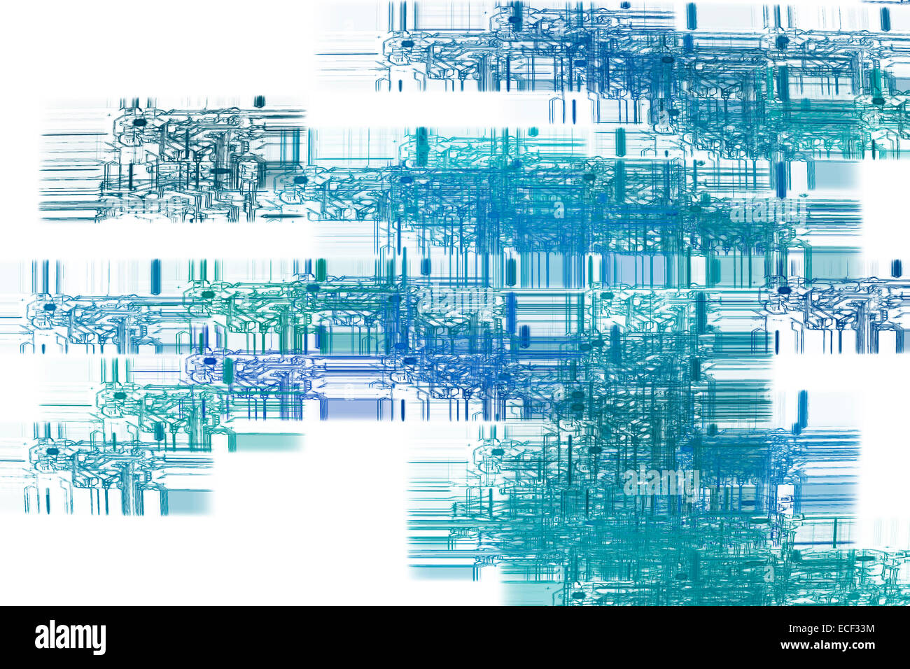 printed circuit - motherboard - technology abstract Stock Photo - Alamy