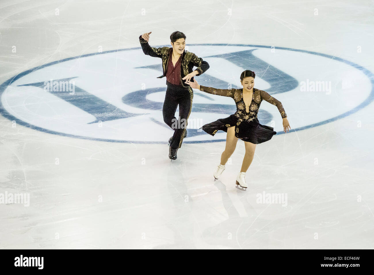 Maia Shibutani / Alex Shibutani (USA) perform in the DANCE SENIOR ...