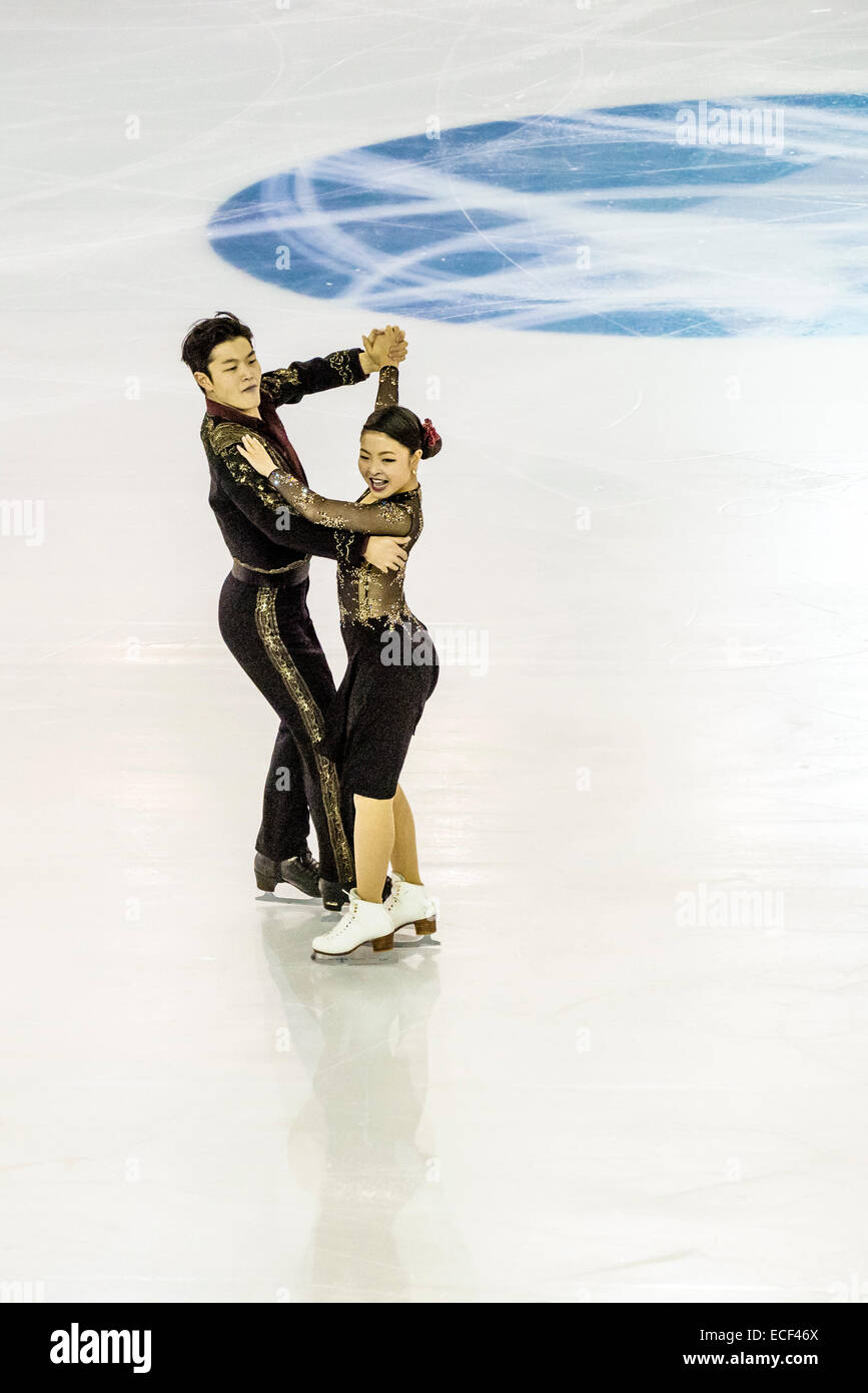Maia Shibutani / Alex Shibutani (USA) perform in the DANCE SENIOR ...