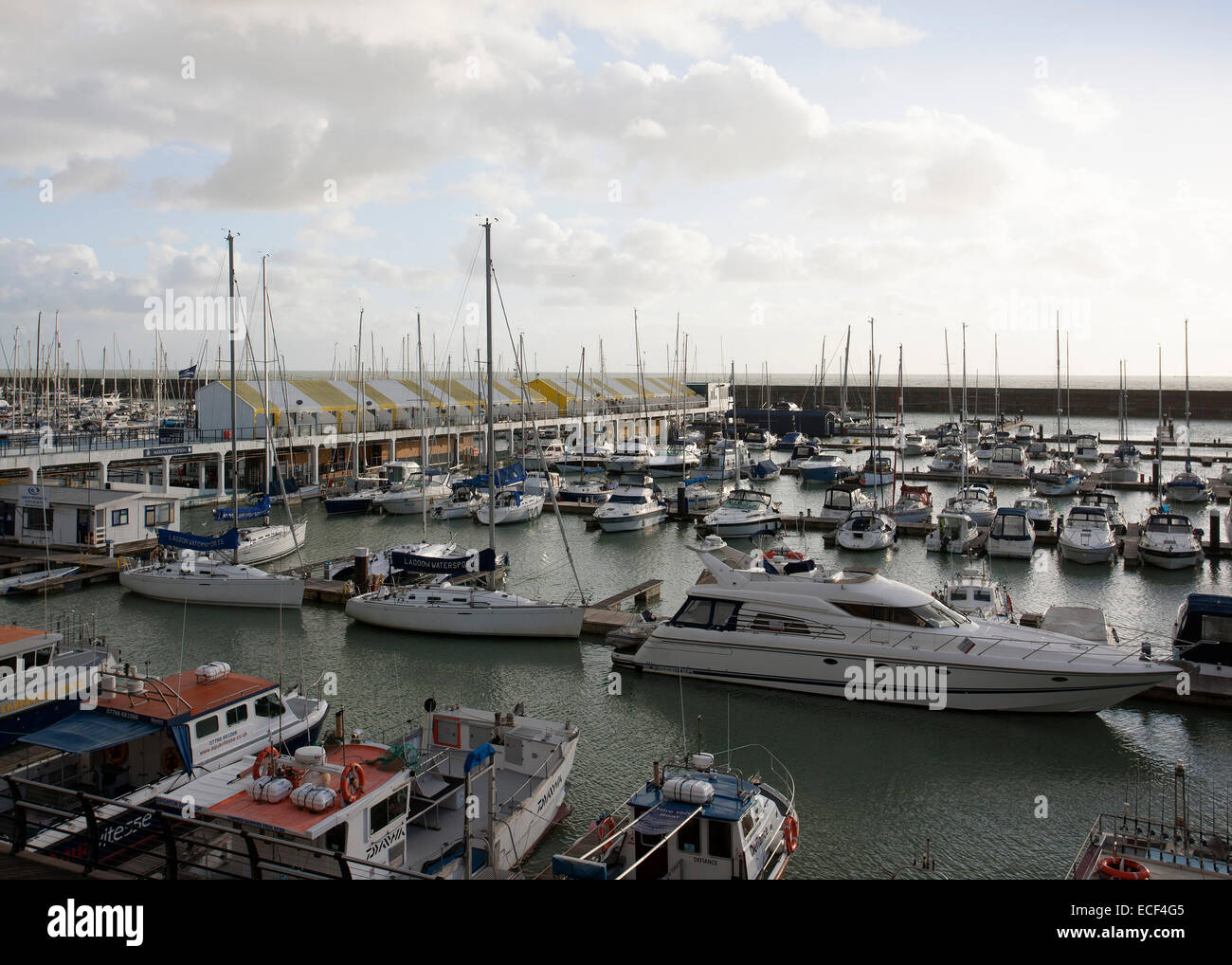 Brighton Marina East Sussex UK Stock Photo - Alamy