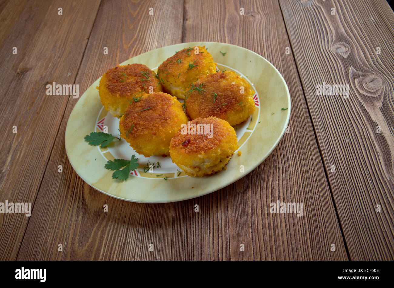 Kabeljaufrikadellen - Fish cod balls Stock Photo - Alamy