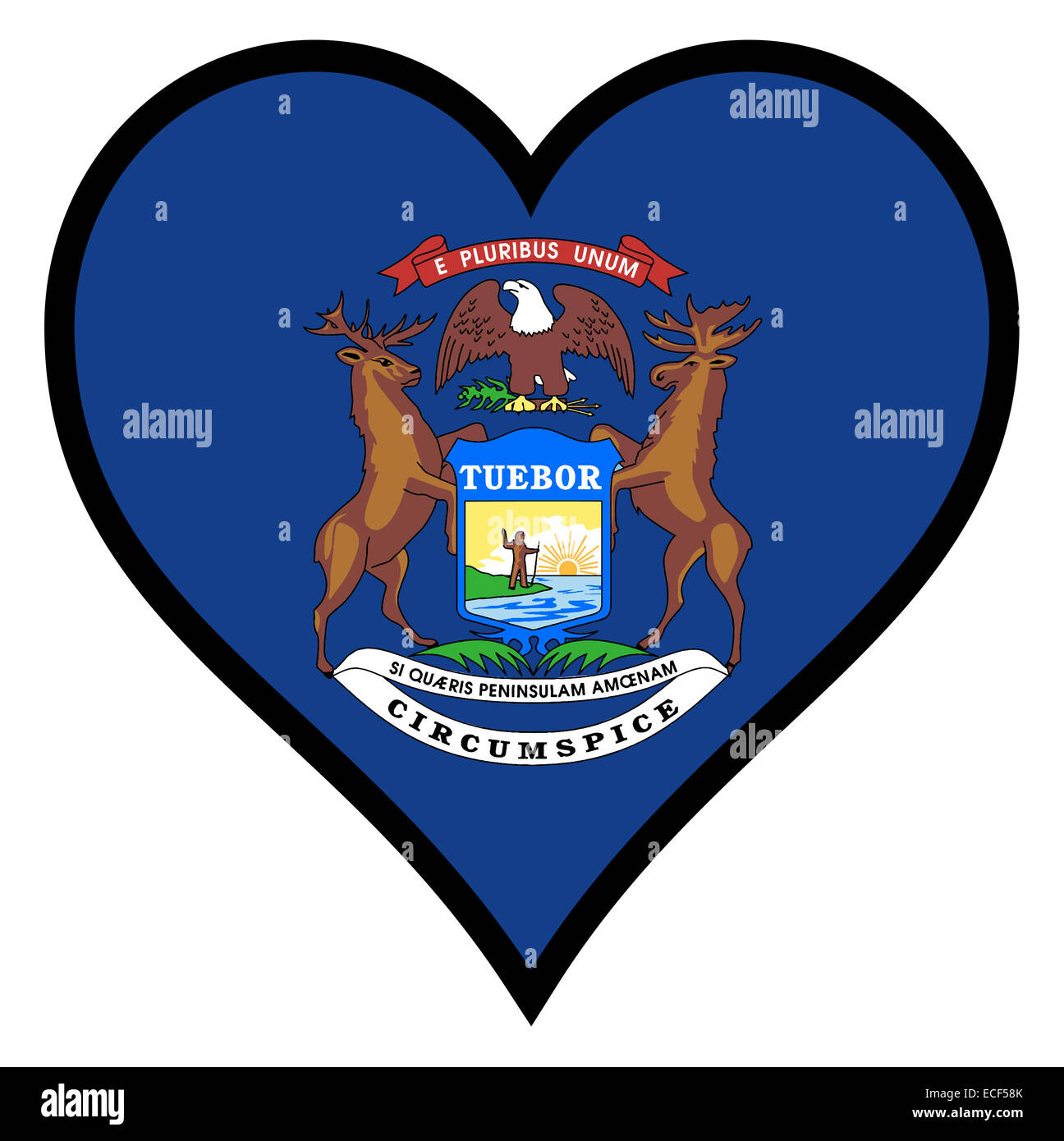 Michigan flag background hi-res stock photography and images - Alamy