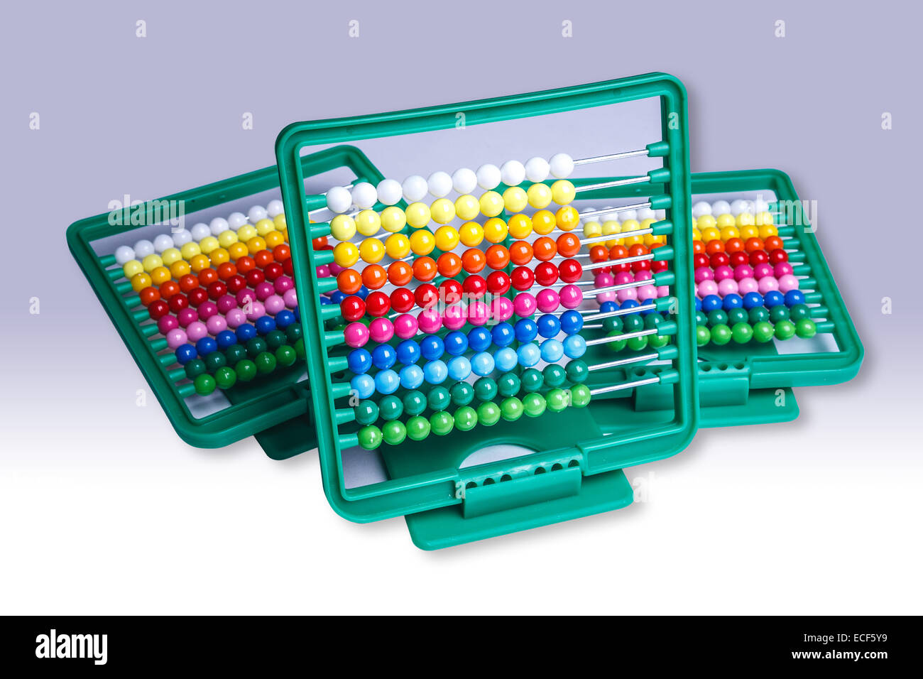 Colourful plastic abacus for school and homework Stock Photo - Alamy