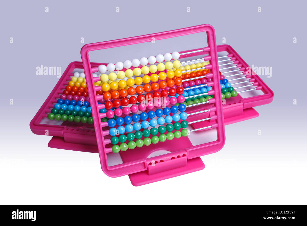 Colourful plastic abacus for school and homework Stock Photo - Alamy