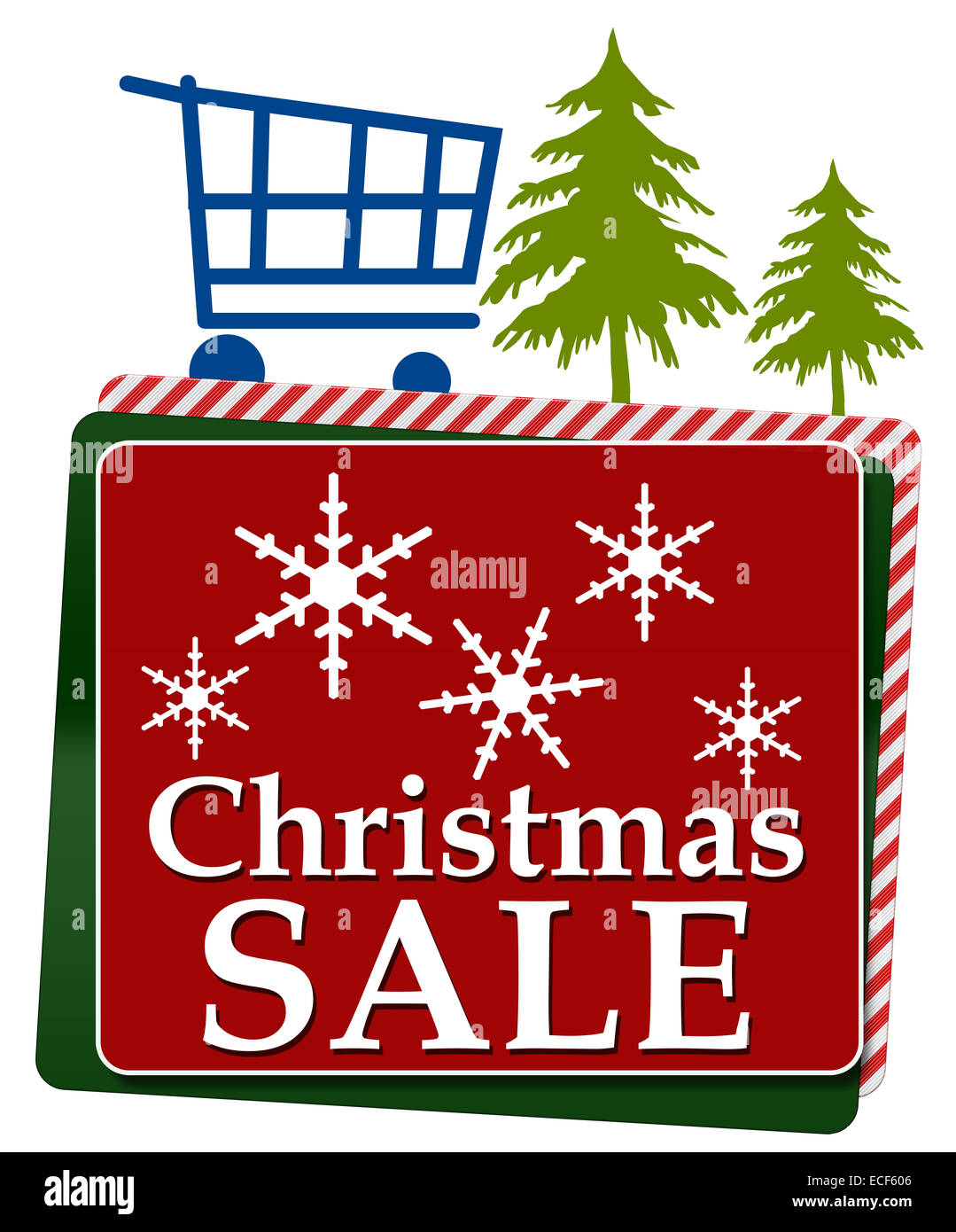 Red snowy background christmas Cut Out Stock Images & Pictures - Alamy