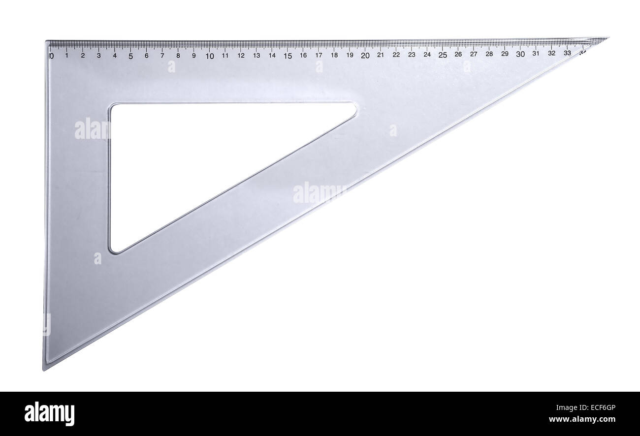 Plastic rulers Cut Out Stock Images & Pictures - Alamy