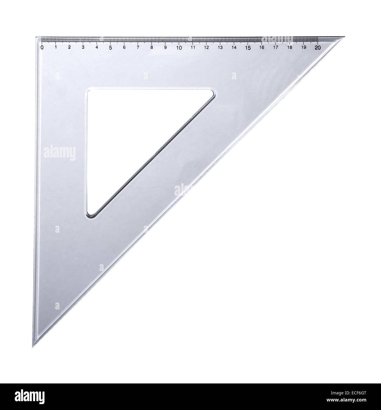 Ruler Instrument of Measurement isolated on white background Stock ...