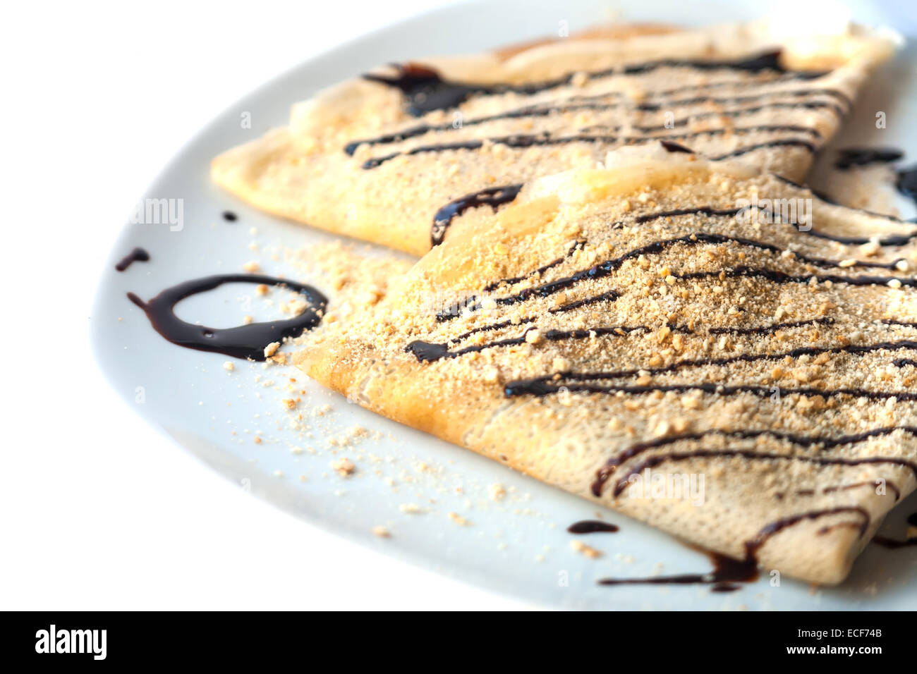 Authentic and delicious french crepe Stock Photo - Alamy