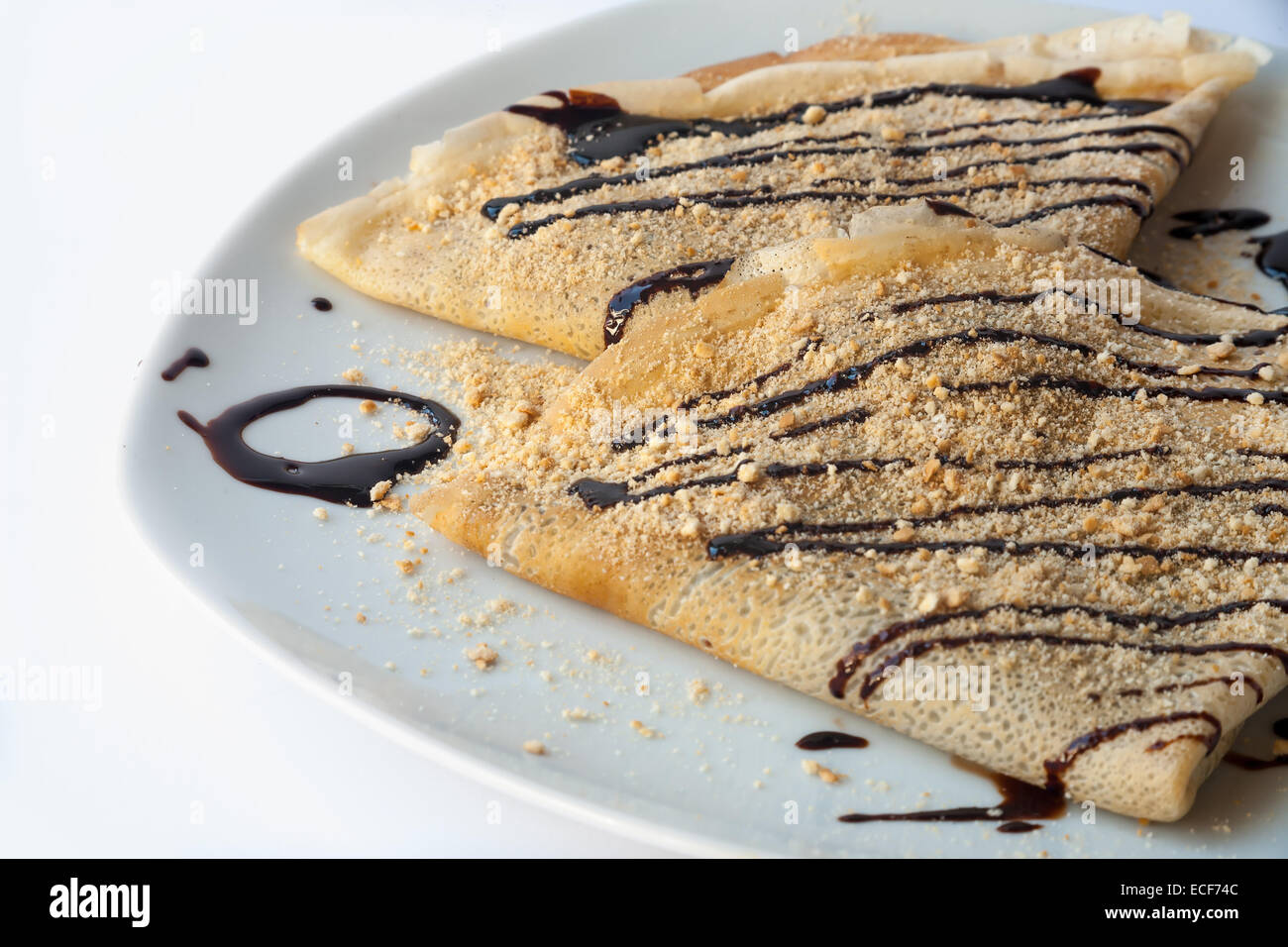 Authentic and delicious french crepe Stock Photo - Alamy