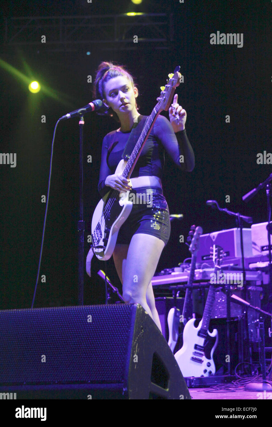Las Vegas, Nevada, USA. 13th Dec, 2014. Indie rock artist Meg Myers ...