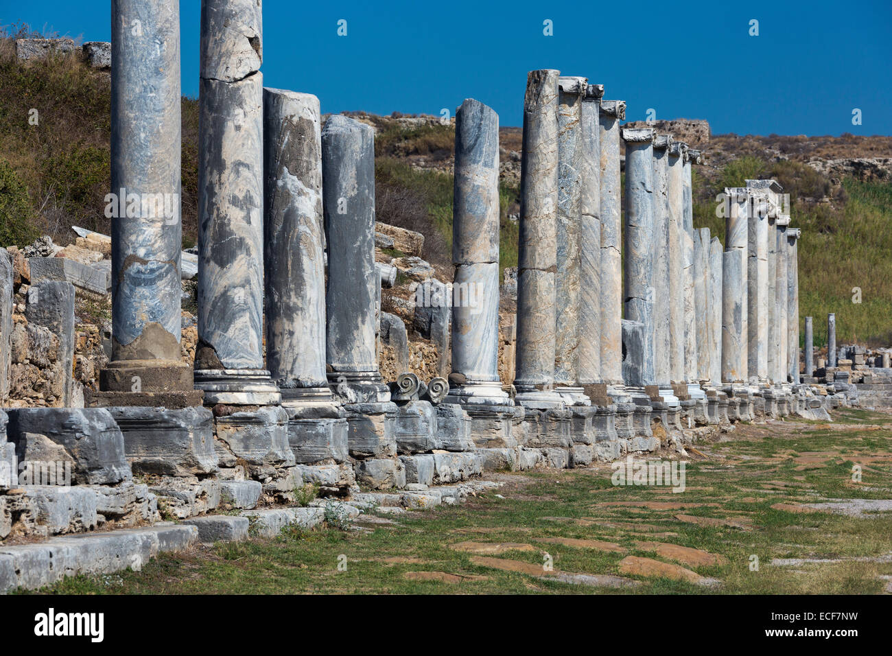Perge main street hi-res stock photography and images - Alamy