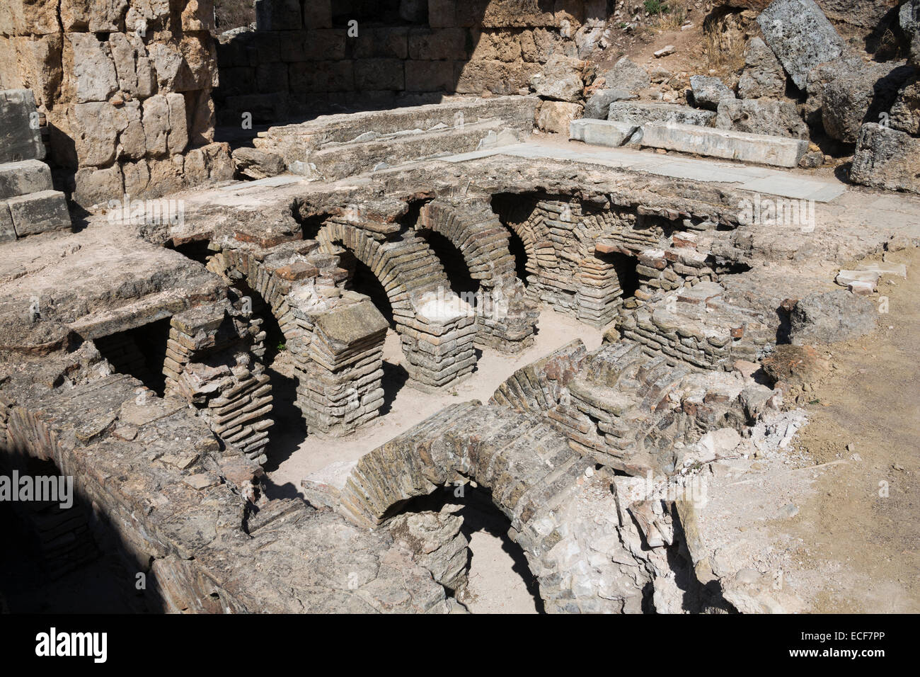 Roman heating system hi-res stock photography and images - Alamy