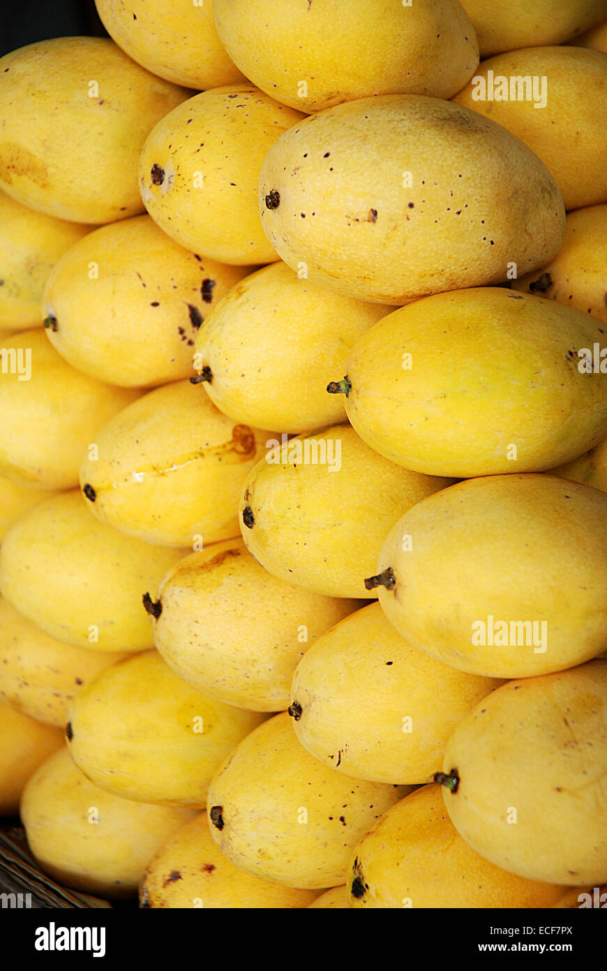 Philippine mangoes in market Stock Photo - Alamy