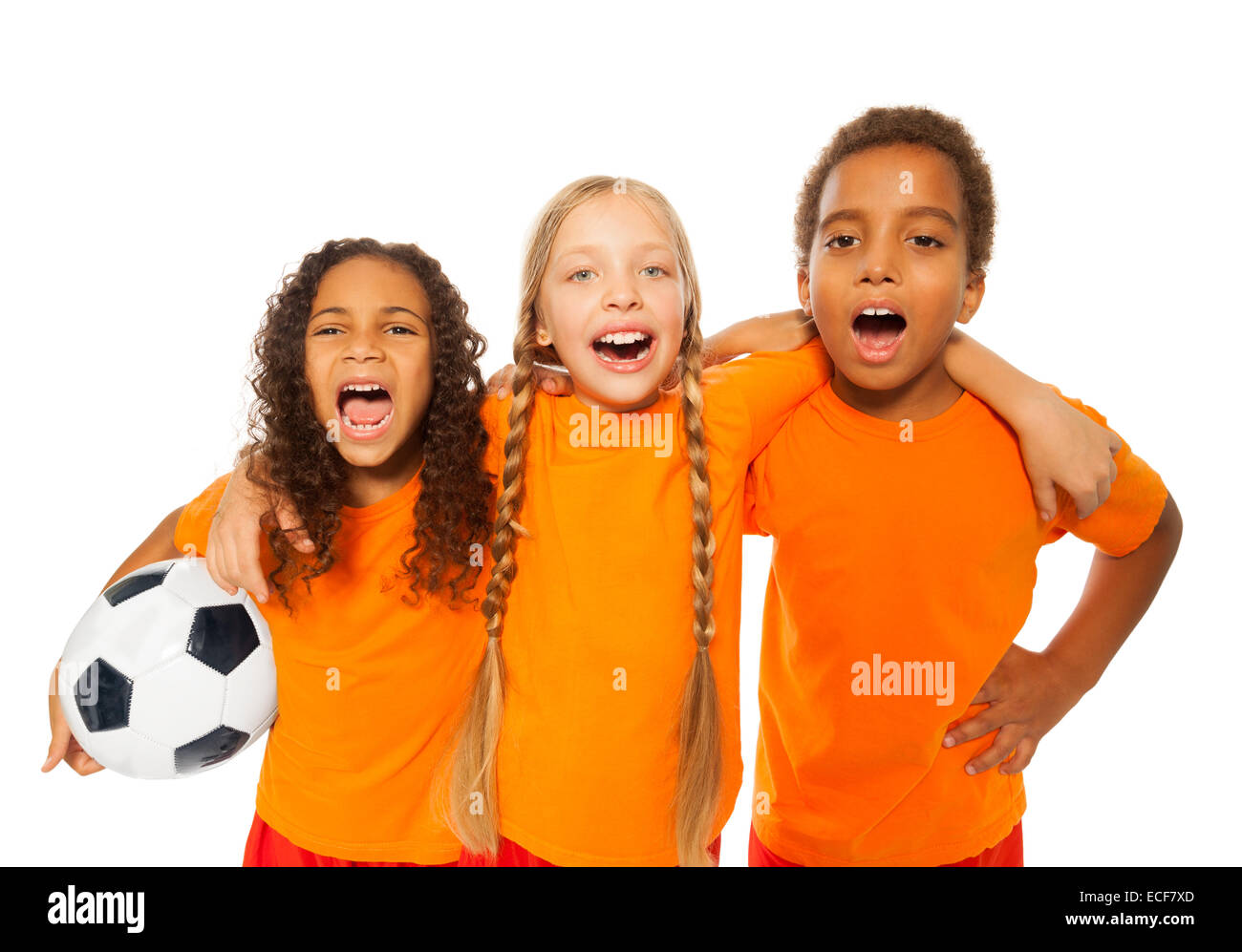 Soccer team laughing together hi-res stock photography and images - Alamy