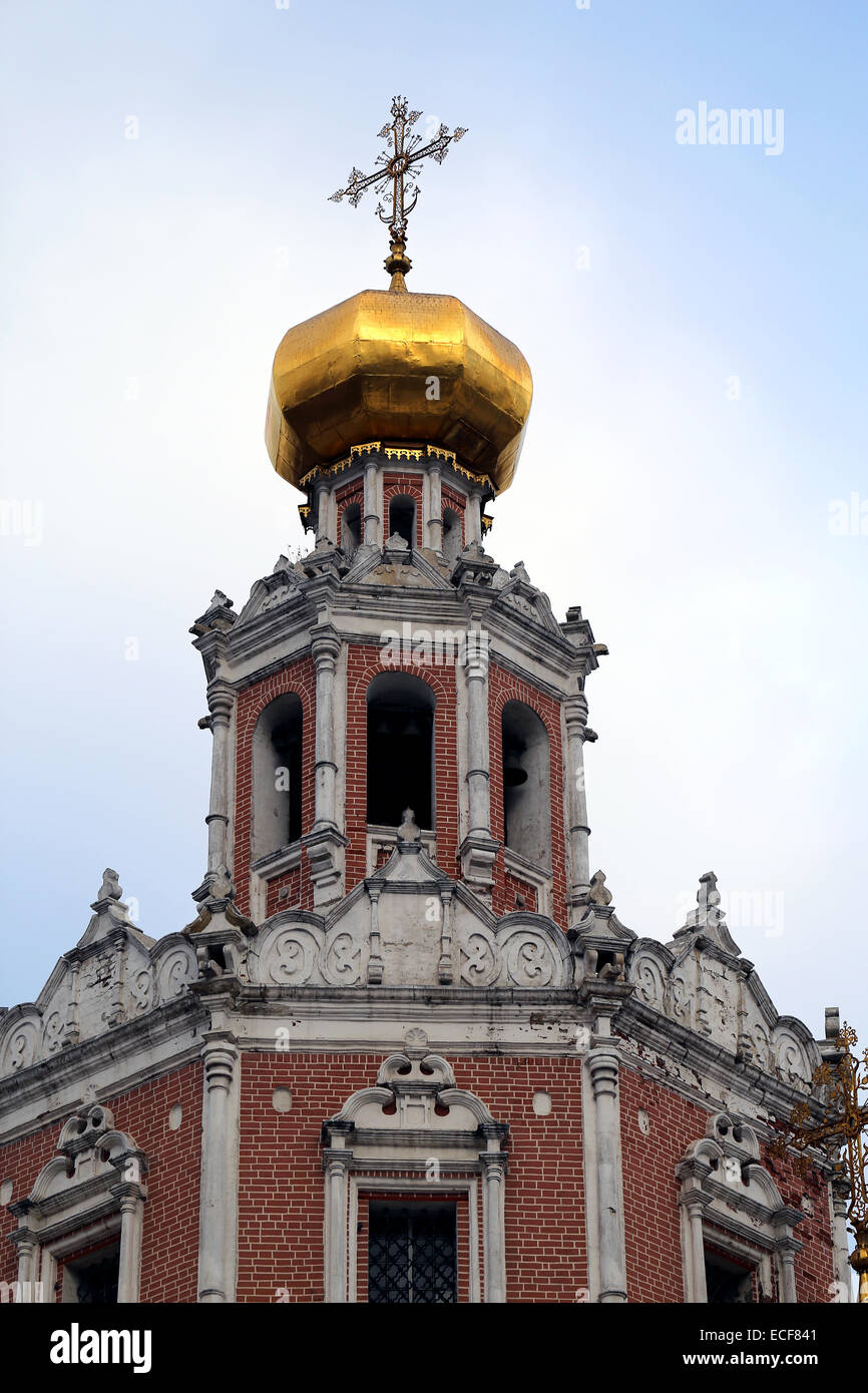 Orthodox Church of the Intercession at Fili Stock Photo - Alamy