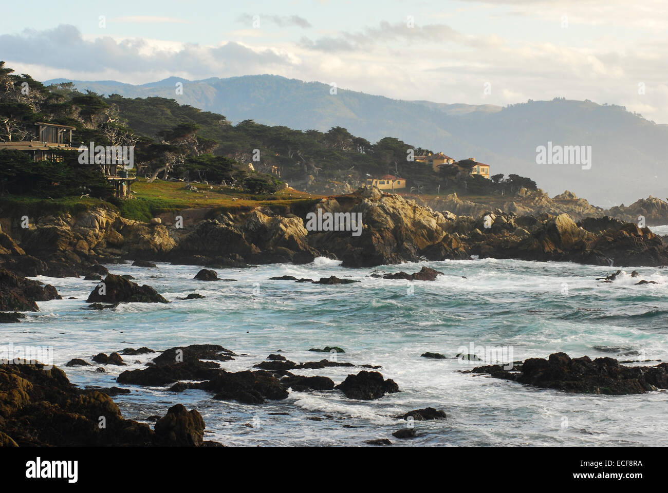 Pacific Coastline along Monterey Peninsula, California Stock Photo - Alamy