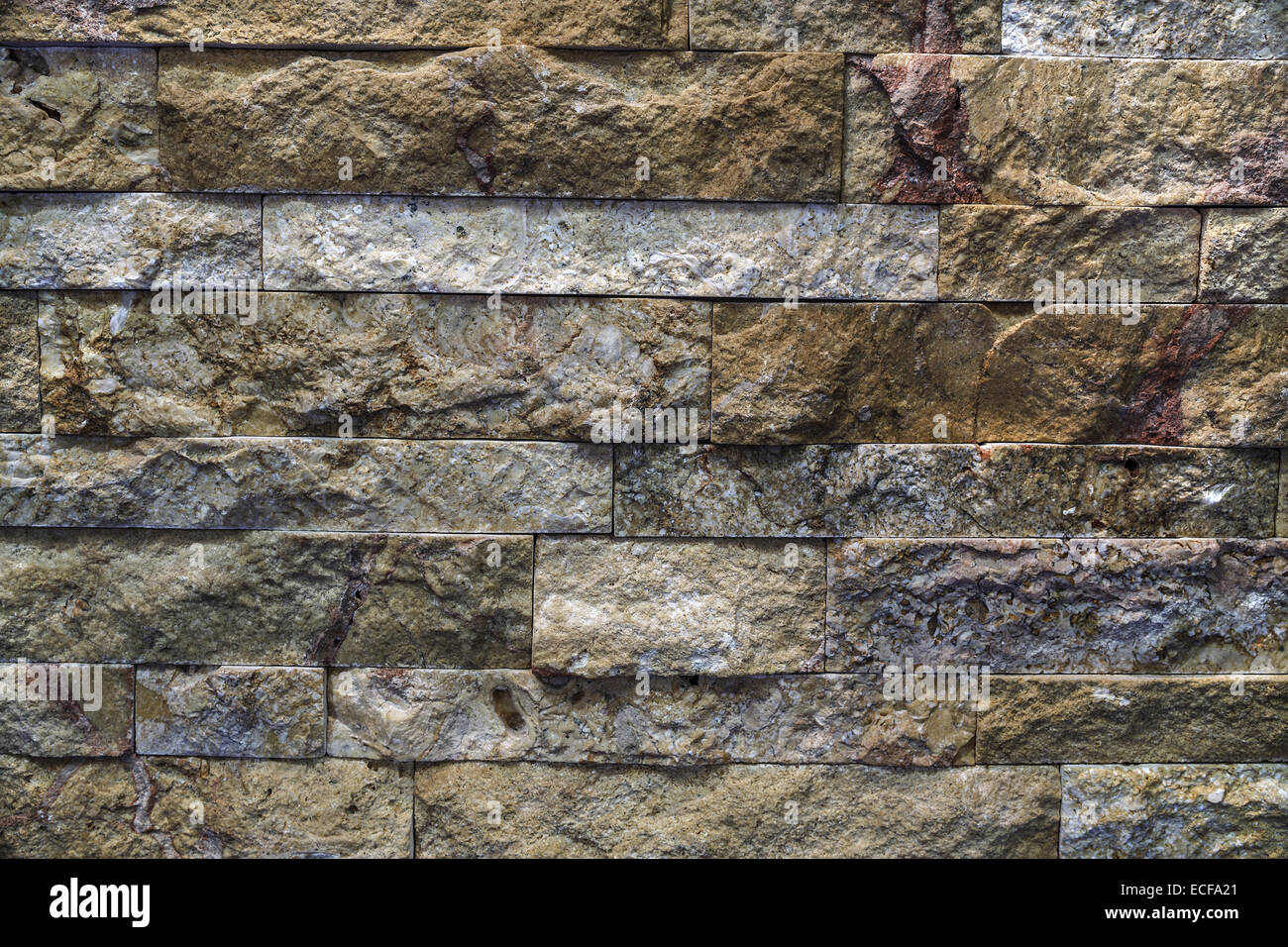 Multi-color slate wall background in horizontal or landscape format ...