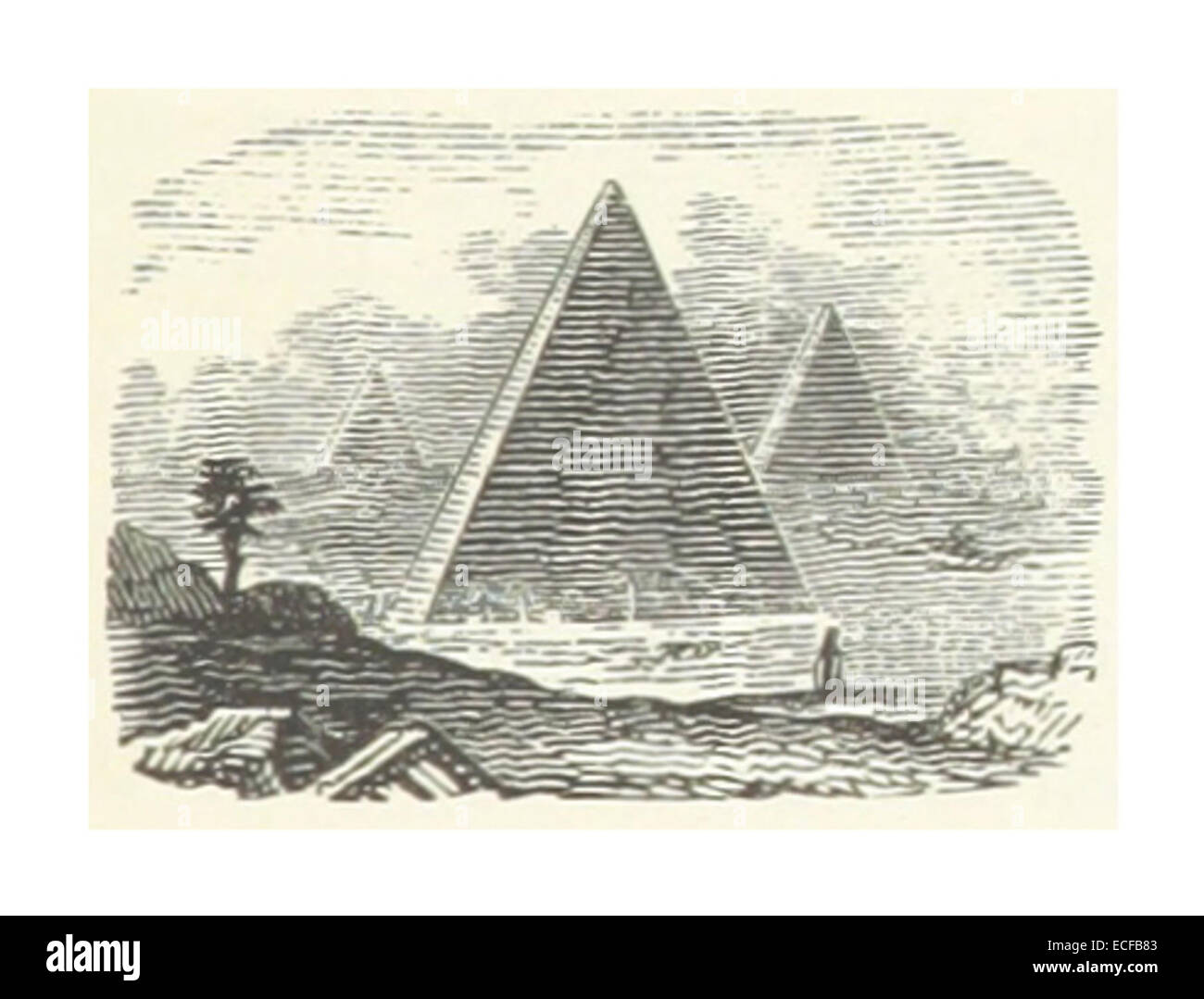 Egyptian pyramids drawings hi-res stock photography and images - Alamy