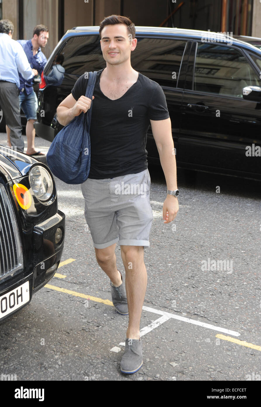 Britain's Got Talent winners Collabro seen at radio one studios in ...