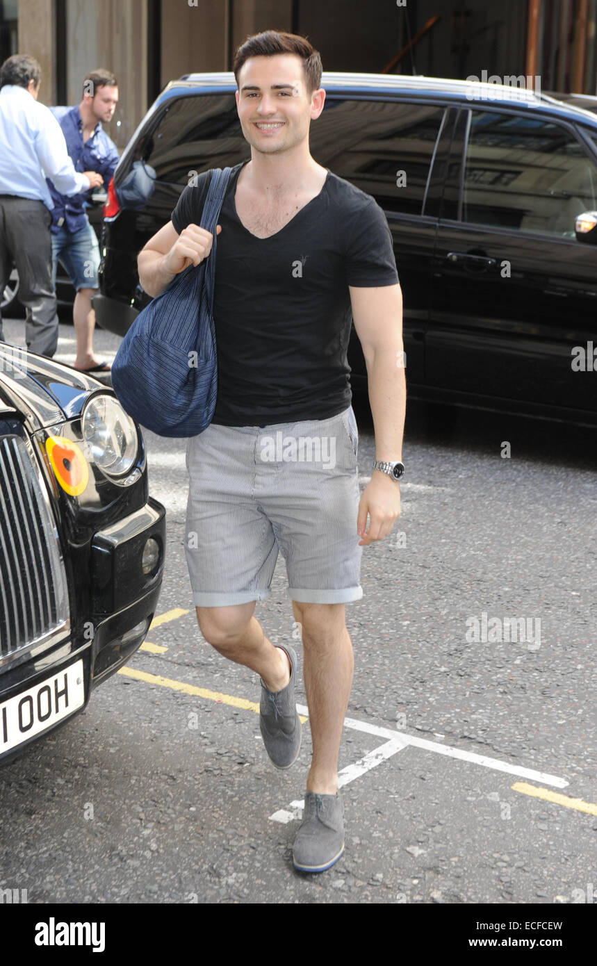 Britain's Got Talent winners Collabro seen at radio one studios in ...