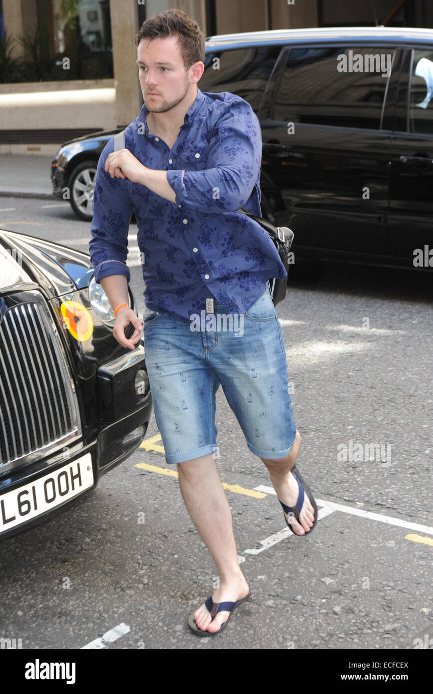 Britain's Got Talent winners Collabro seen at radio one studios in ...